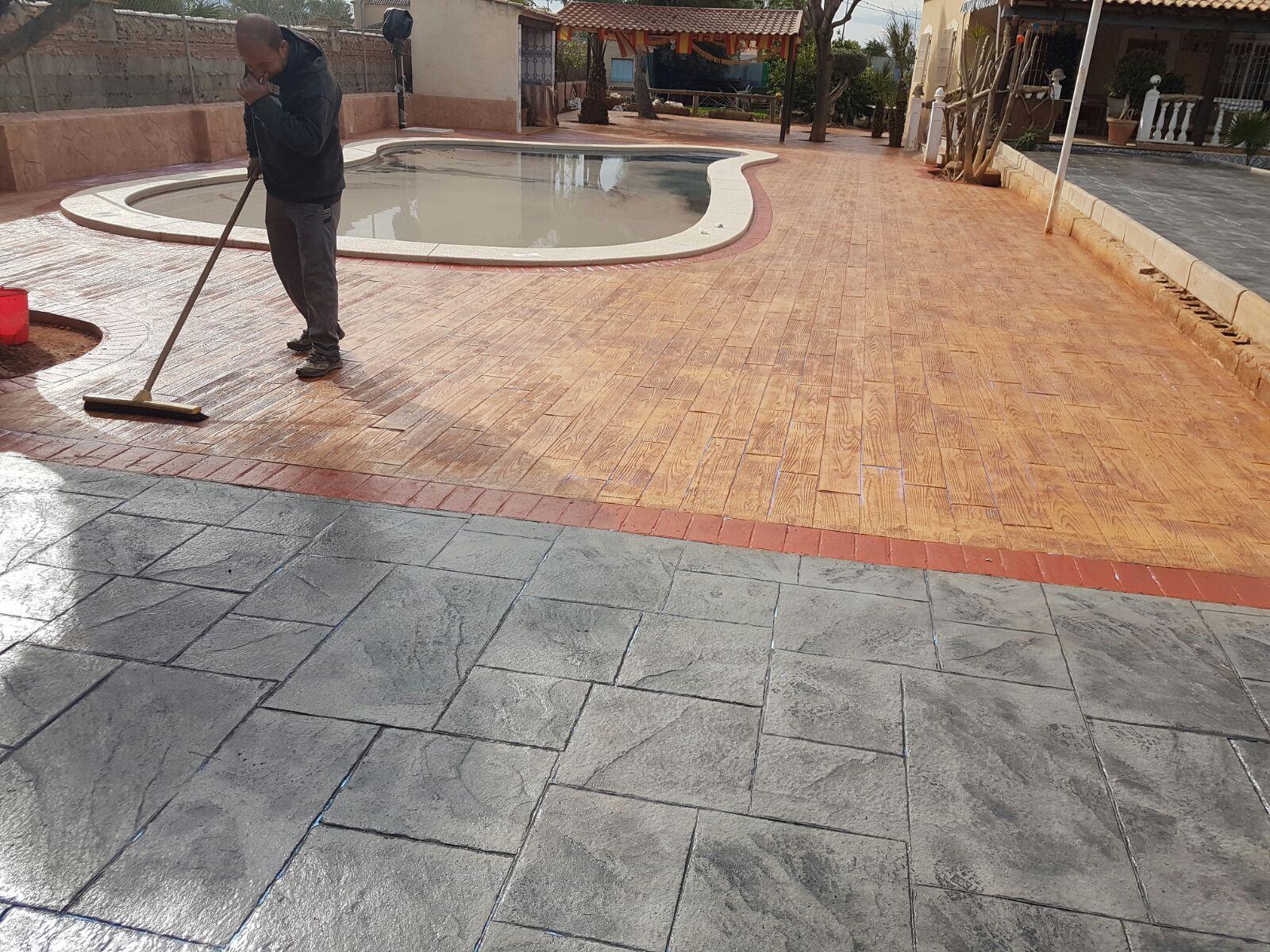 Nuestro Trabajo | Hormigón Impreso Barcelona 🥇